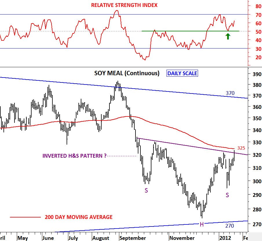 SOY MEAL – Tech Charts