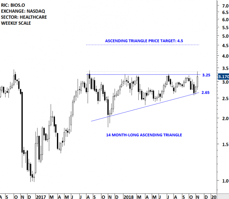 BIOSCRIP | Tech Charts